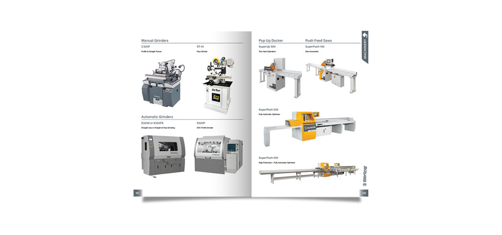Woodworking Machinery Catalogue | Stirling Machinery Catalogue